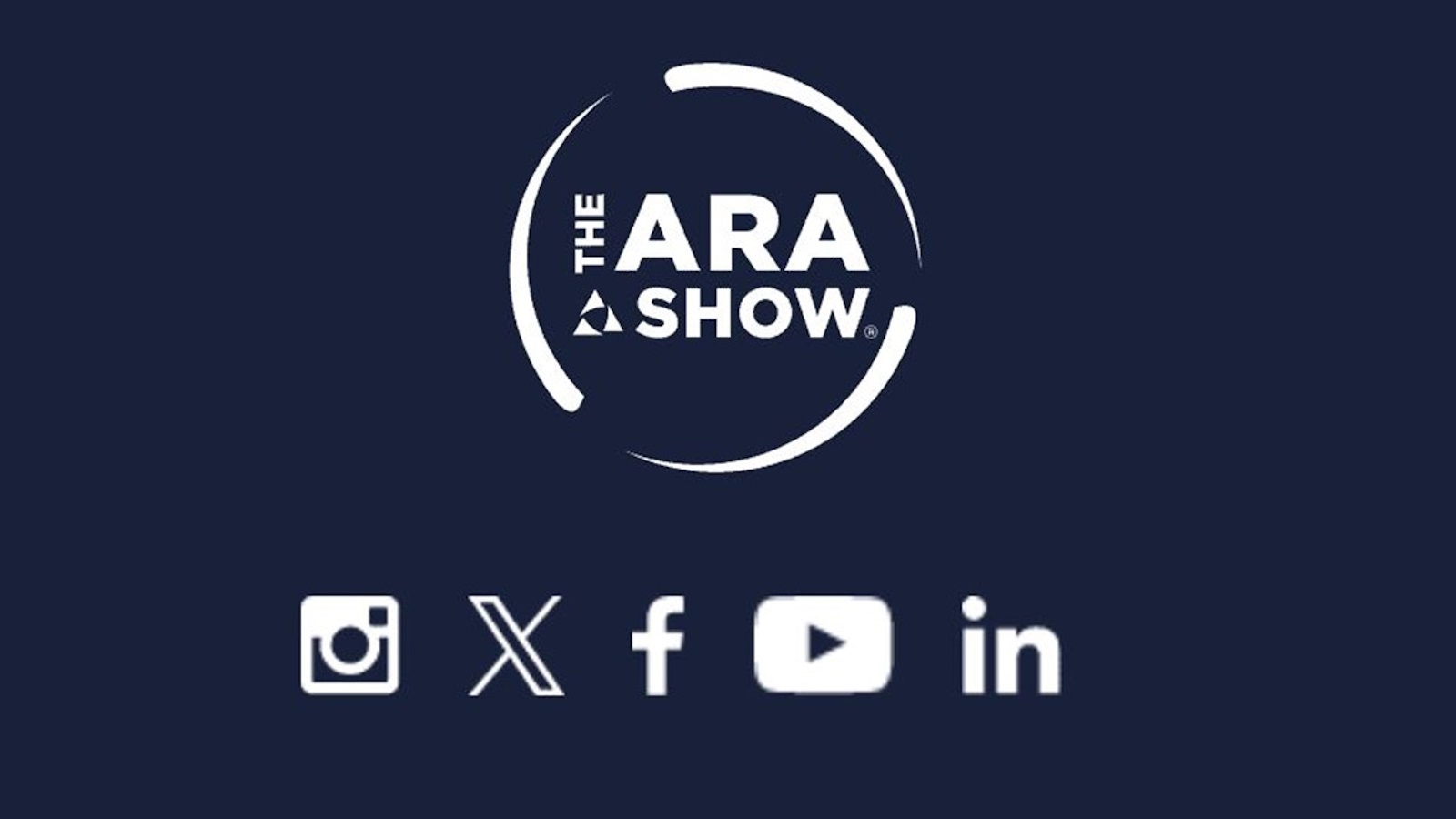 Follow and connect with The ARA Show 2025 on social media – Rental ...