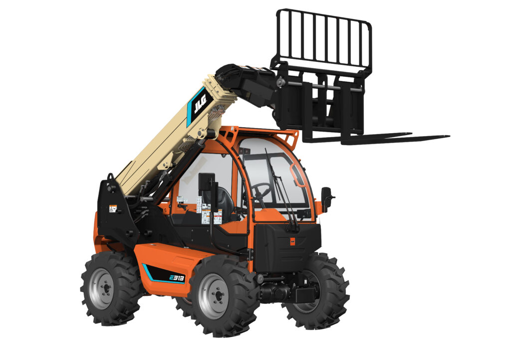 JLG electric telehandler – Rental Management Media Group
