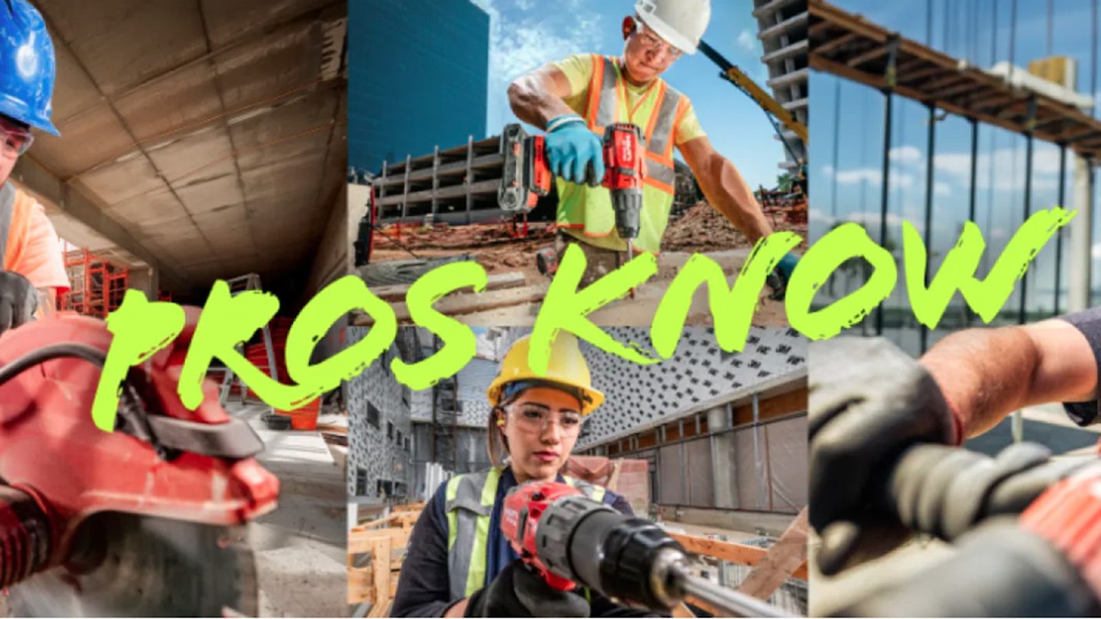 Hilti debuts campaign highlighting the work of construction pros ...