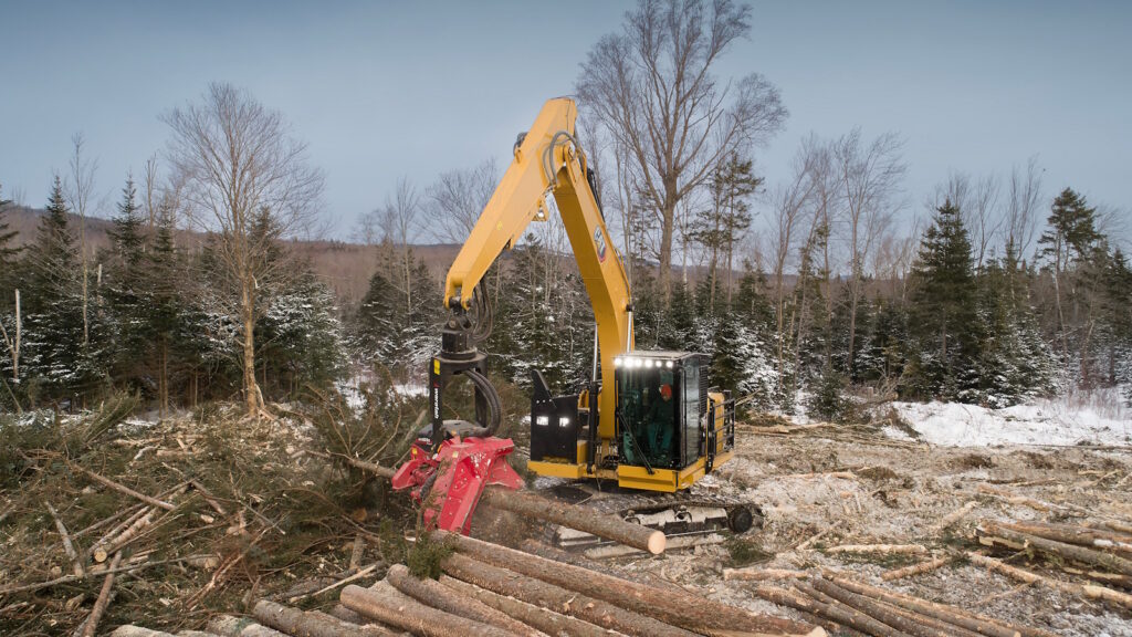 Caterpillar forest machine – Rental Management Media Group
