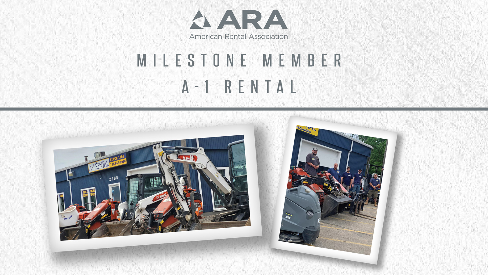 Opened in 1957, A-1 Rental still going strong – Rental Management Media ...