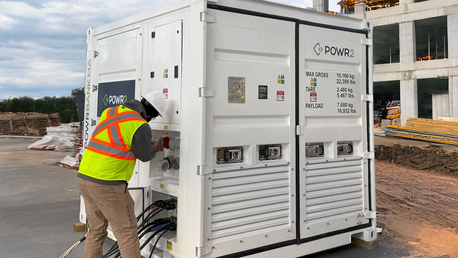 POWR2 battery energy storage system (BESS) – Rental Management Media Group