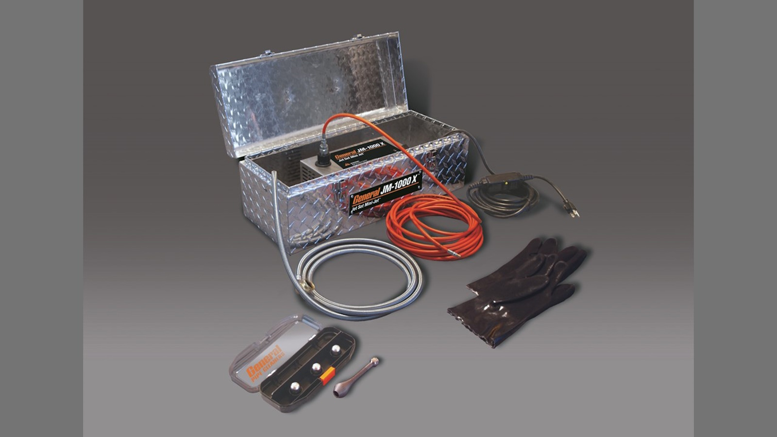 General Pipe Cleaners toolbox jetter – Rental Management Media Group