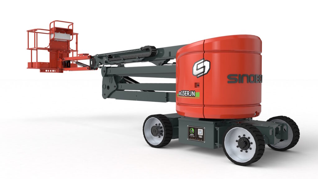 Sinoboom narrow articulating boom lifts – Rental Management Media Group