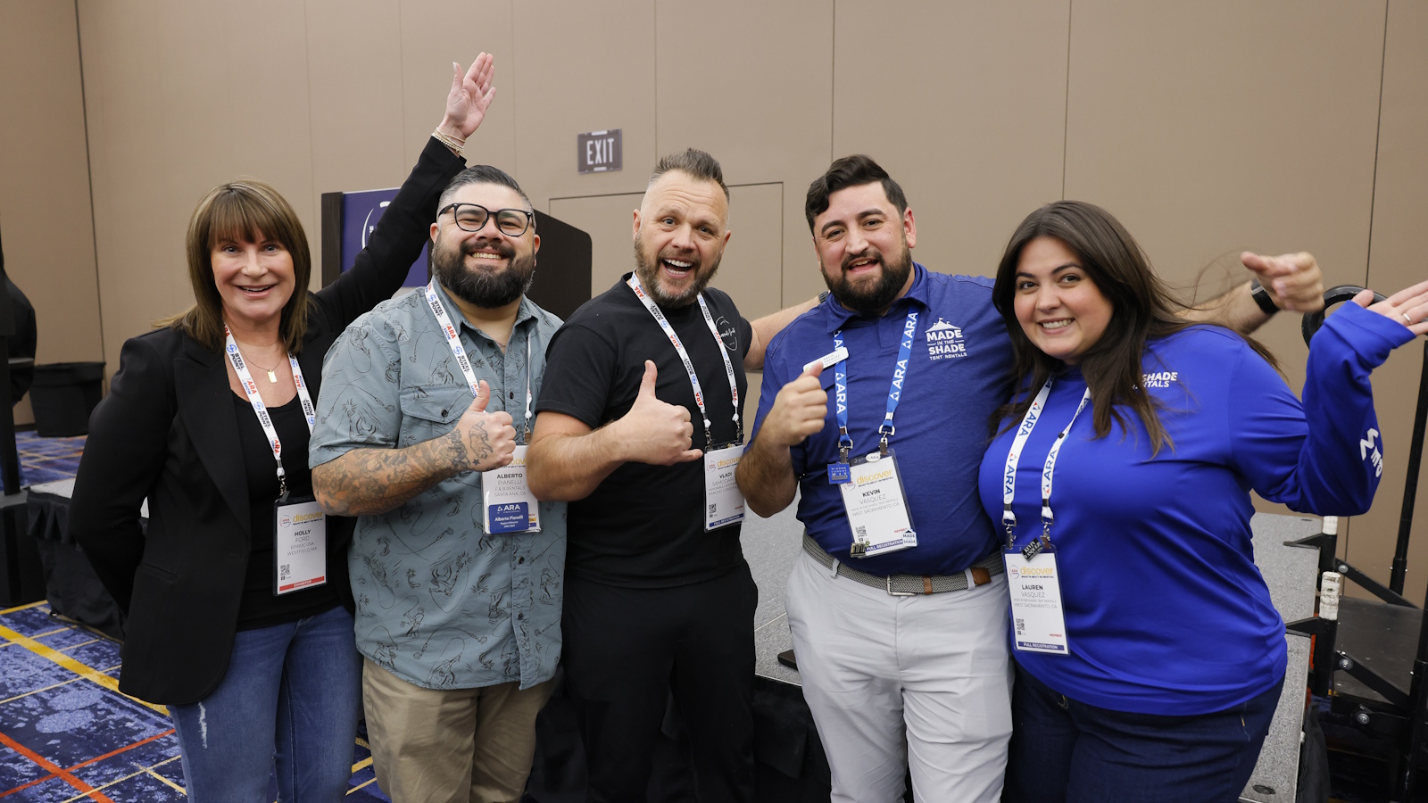 Create local connections during the Regional Receptions tomorrow ...