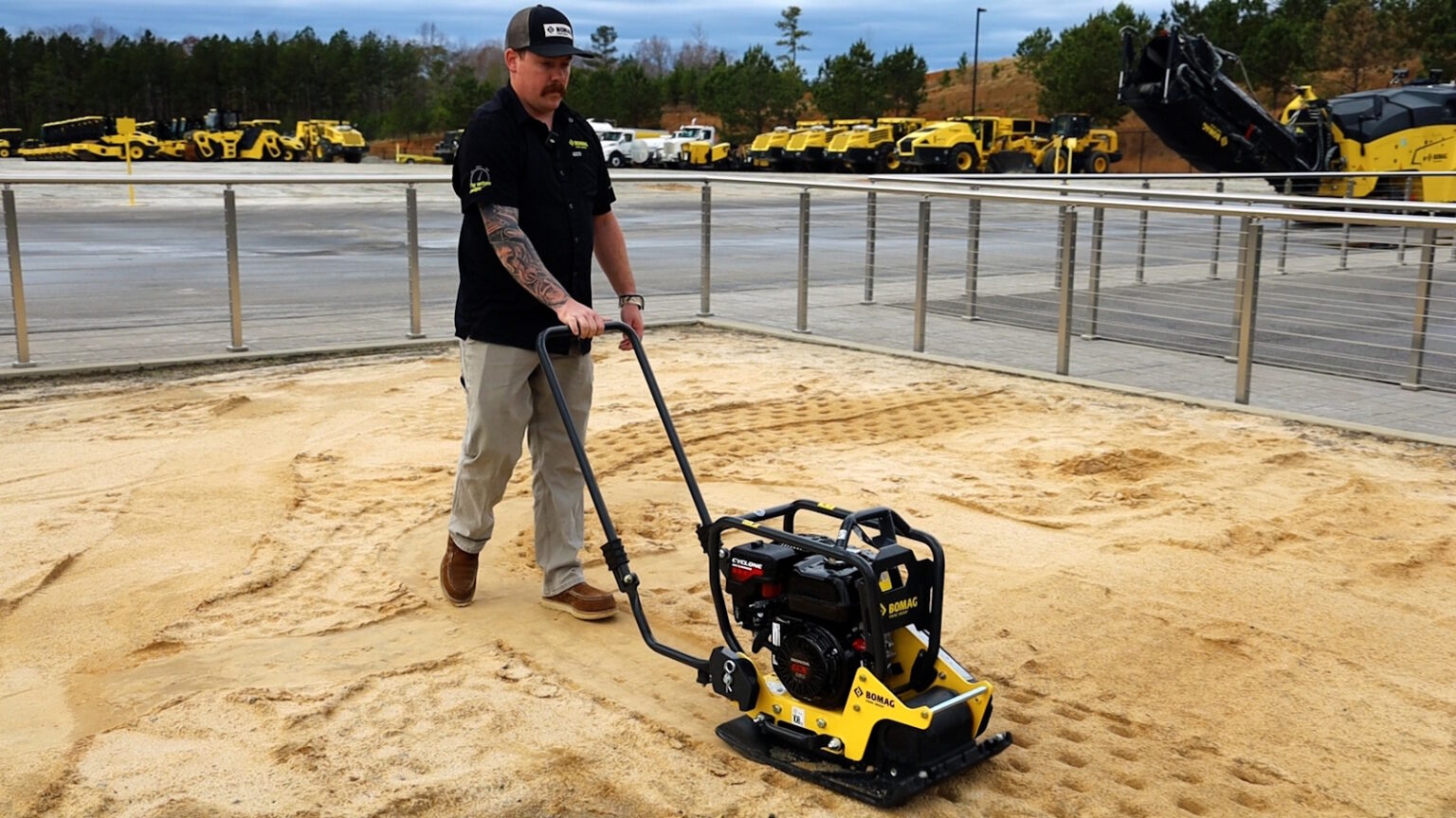 BOMAG vibratory plate compactors – Rental Management Media Group