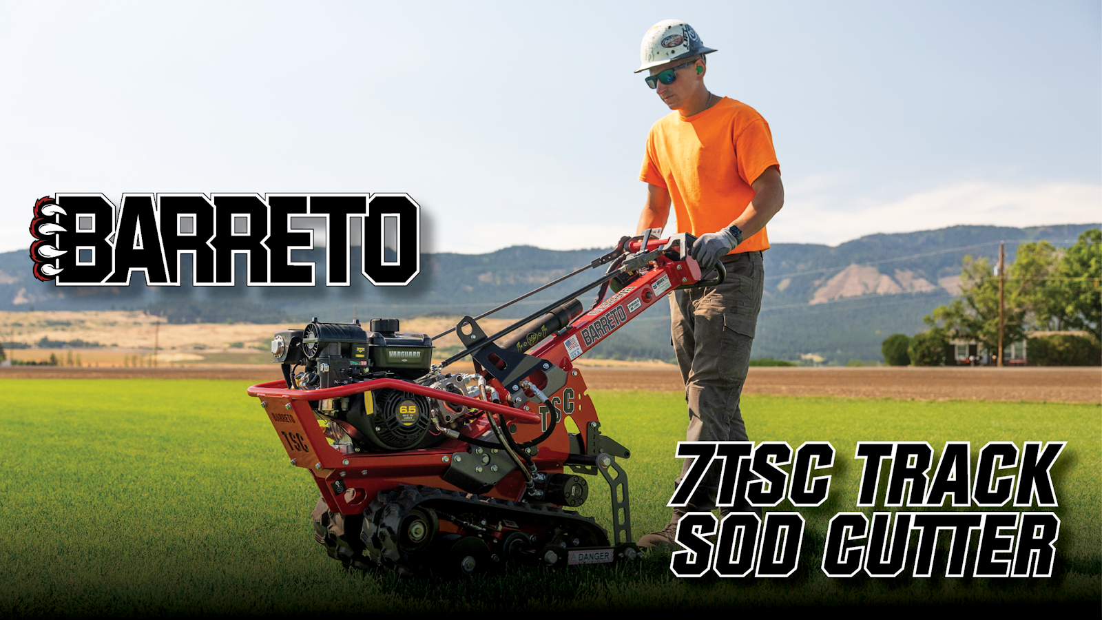 Cut New Tracks with the Barreto 7TSC Track Sod Cutter – Rental ...